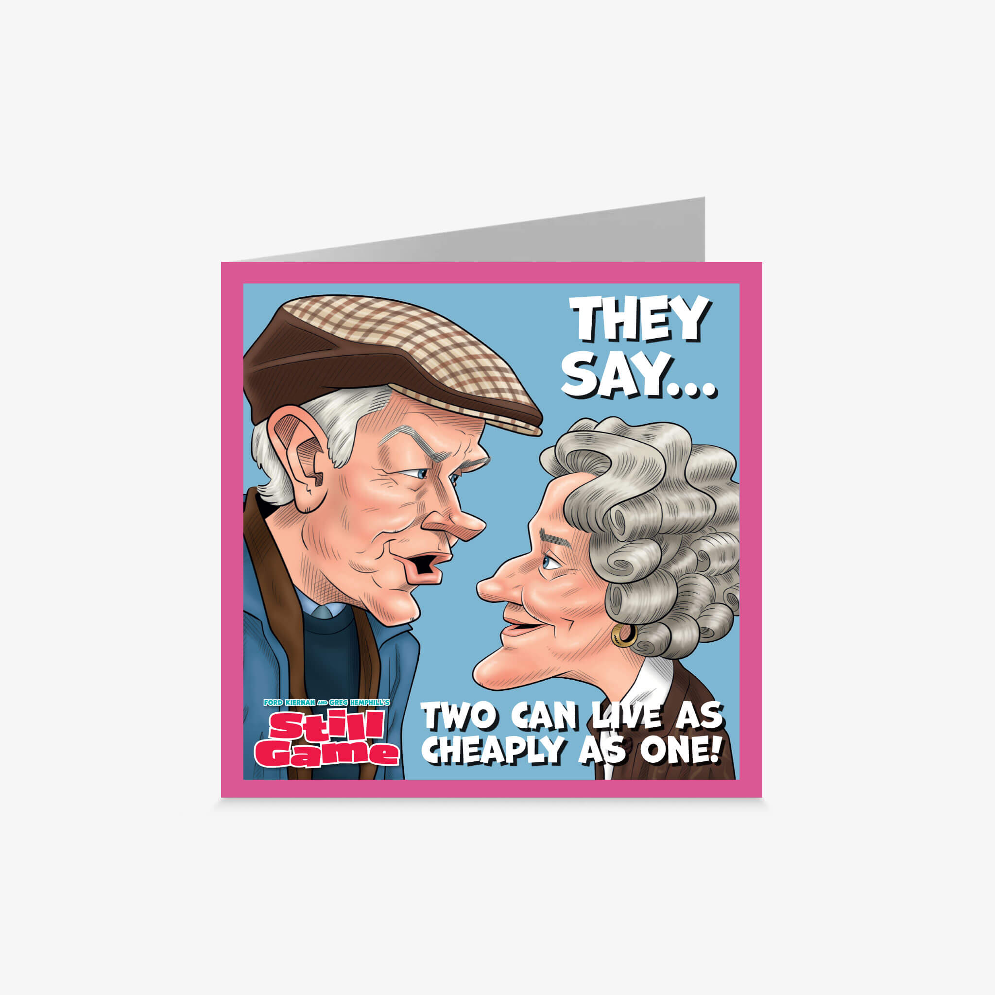 Two Can Live As Cheaply Caird – Official Still Game Store