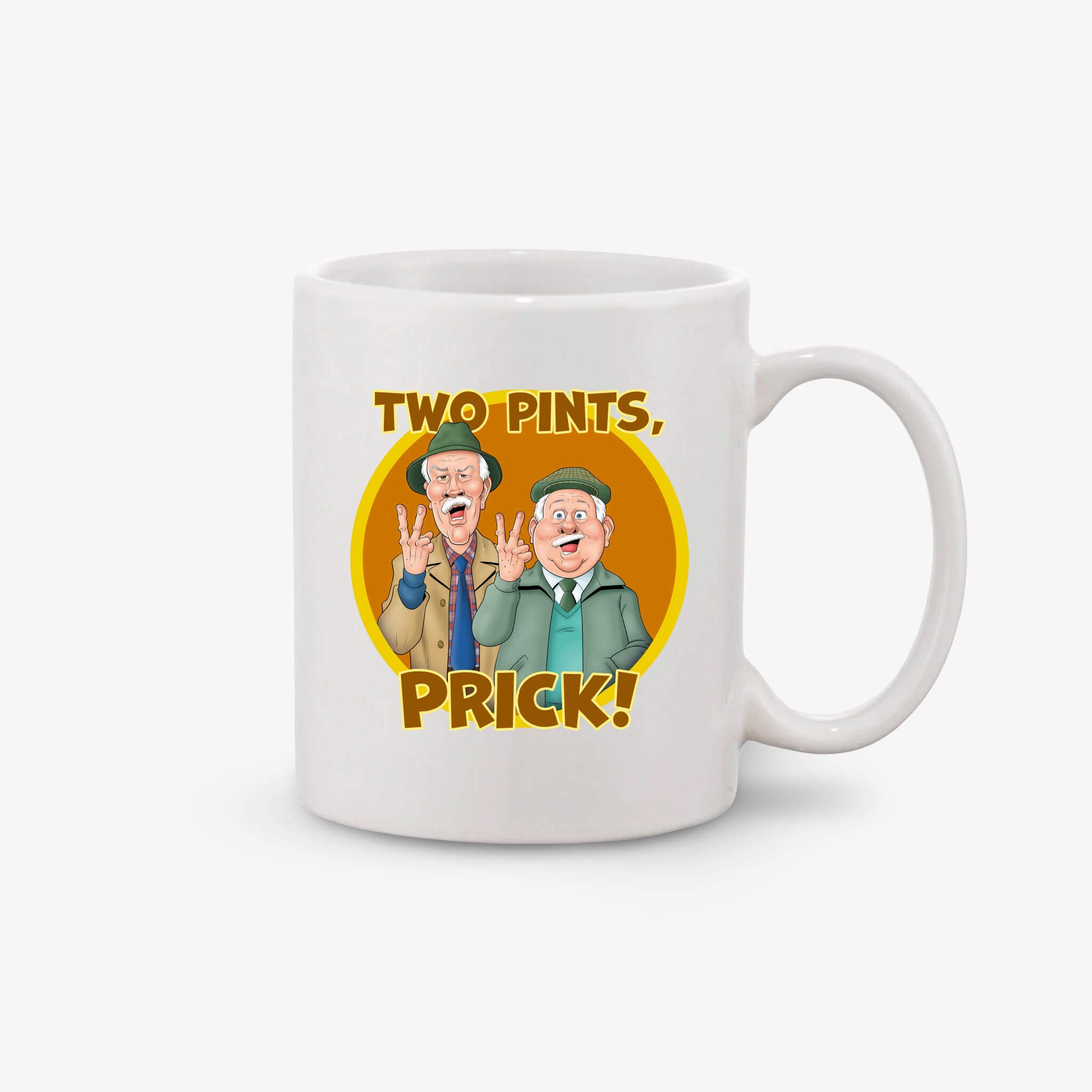 Two Pints, Prick Ceramic Mug – Official Still Game Store